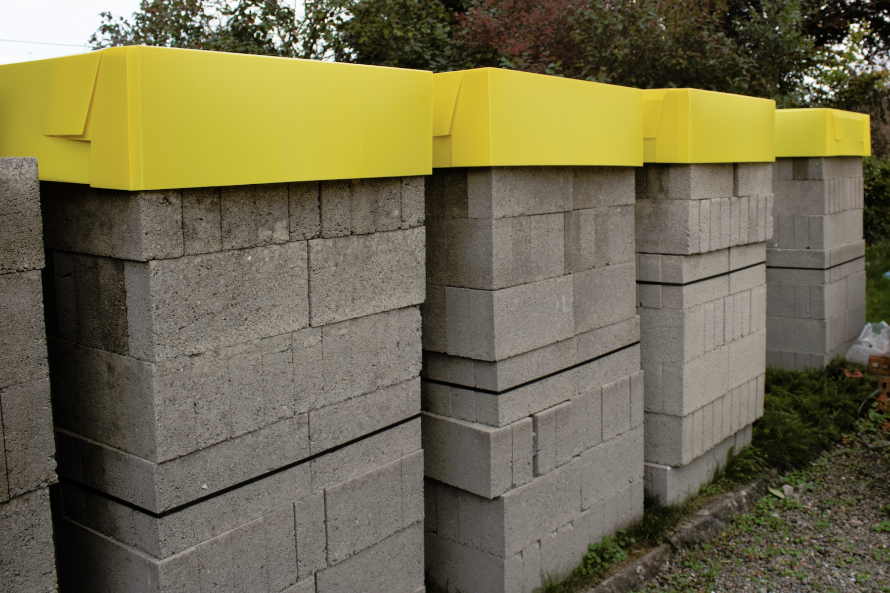 How to protects blocks from rain